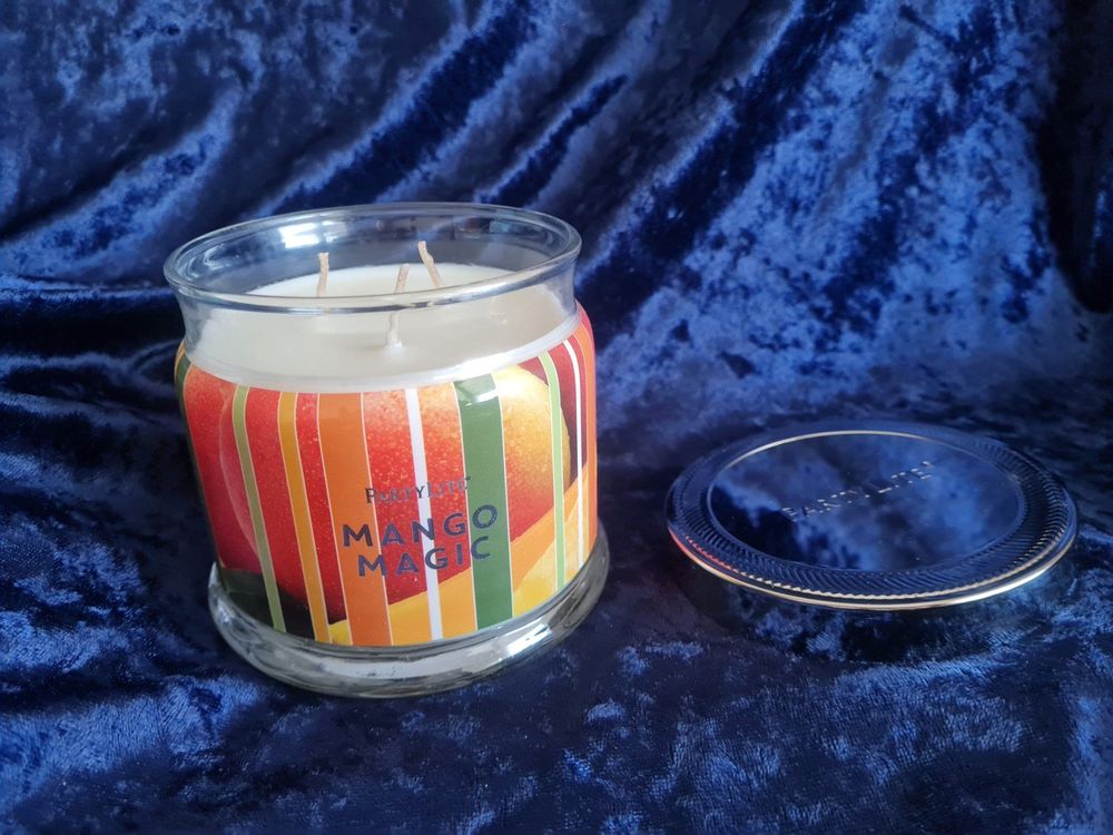PartyLite - 3-Docht-Glas Magische Mango (Neu und originalverpackt) in ...