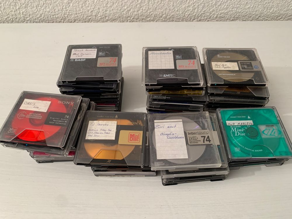 Minidisc (Gebraucht) in Obfelden für CHF 54 – mit Lieferung auf Ricardo ...