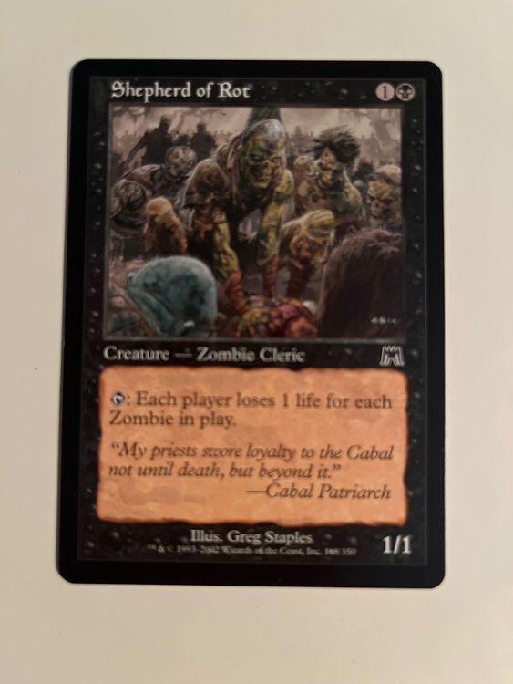 1 x Shepherd of Rot - Magic: The Gathering - MtG (Gebraucht) in Kriens ...