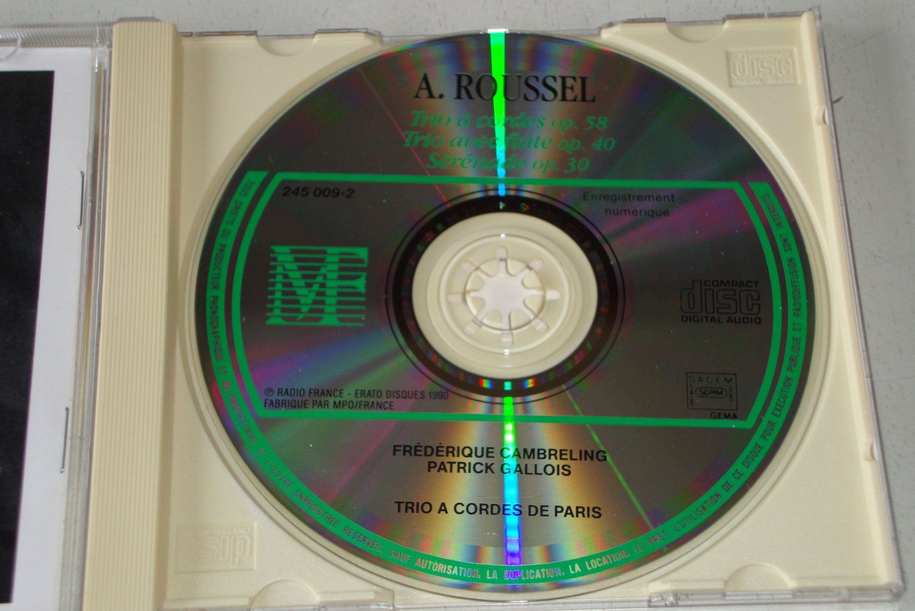 Charles Frey,Michel Michalakakos,Jean Grout - Albert Roussel (D ...