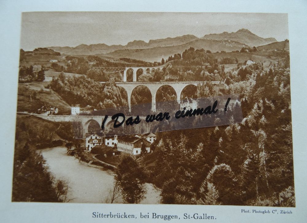 St. Gallen Bruggen um1900 (Gebraucht) in Safnern für CHF 5 – mit Lieferung auf Ricardo kaufen