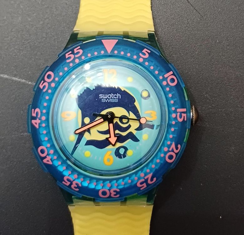 SWATCH SCUBA 1993 (Neu und originalverpackt) in VISP für CHF 23 – mit ...
