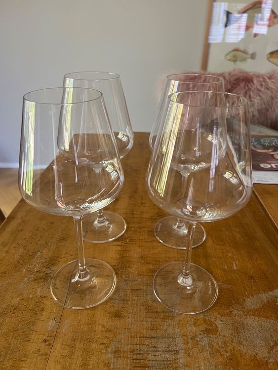 Villeroy & Boch 4 Weingläser (Rotwein), Cocktailgläser (Gebraucht) in ...