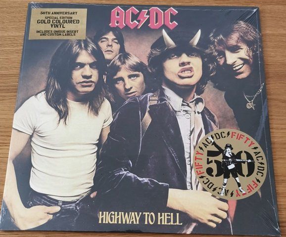 AC/DC – Highway To Hell (LP, gold Vinyl, special Edition) (Neu und ...