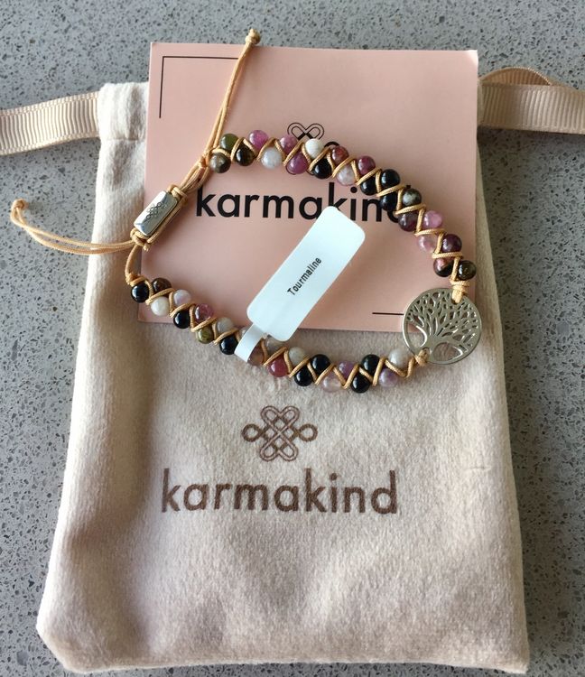 NEU: Karmakind Turmalin Armband mit Baum des Lebens Symbol | Kaufen auf Ricardo