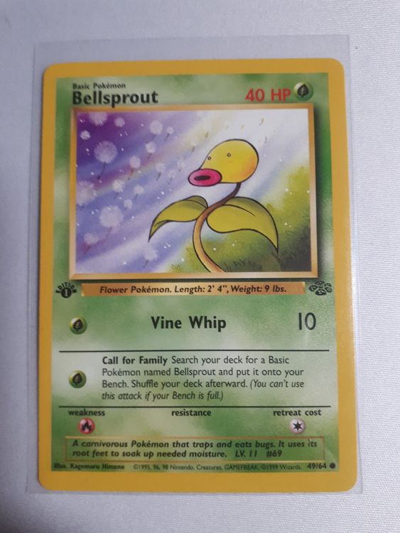 Bellsprout (JU 49) Jungle 1st Edition | Kaufen auf Ricardo