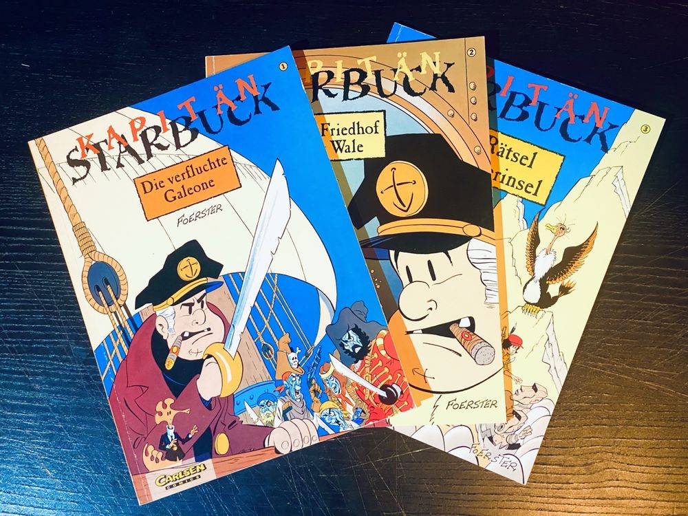 KAPITÄN STARBUCK /Band 1, 2 und 3 /Carlsen /bunt (Gebraucht) in Zuerich ...