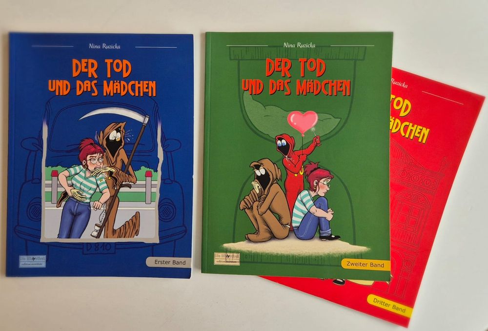 Comic-Serie „Der Tod und das Mädchen“ – Band 1-3 komplett (Gebraucht ...