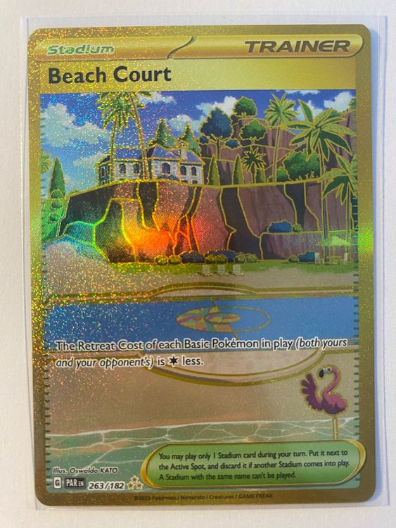 Pokemon Beach Court 263/182 Paradox Rift EN (Neu (gemäss Beschreibung ...