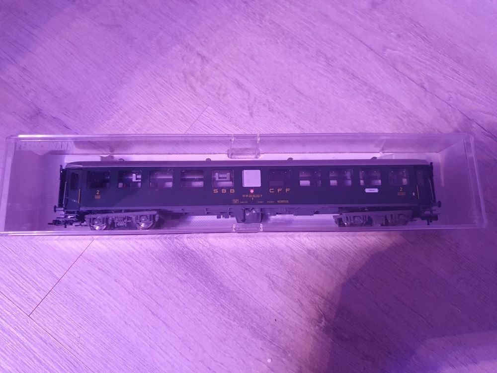 Fleischmann SBB Schwerbauwagen 2 Kl. HO (Neu und originalverpackt) in ...