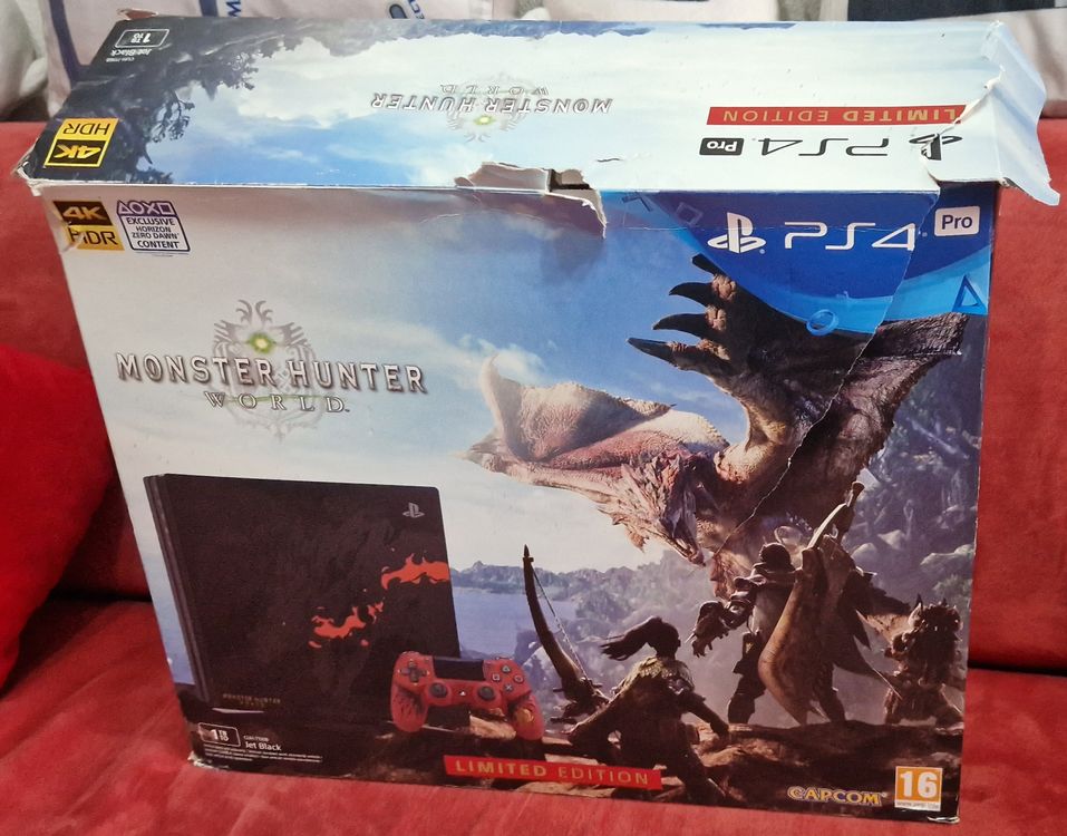 Playstation 4 Pro Monster Hunter édition (D'occasion) à Villars-sur ...