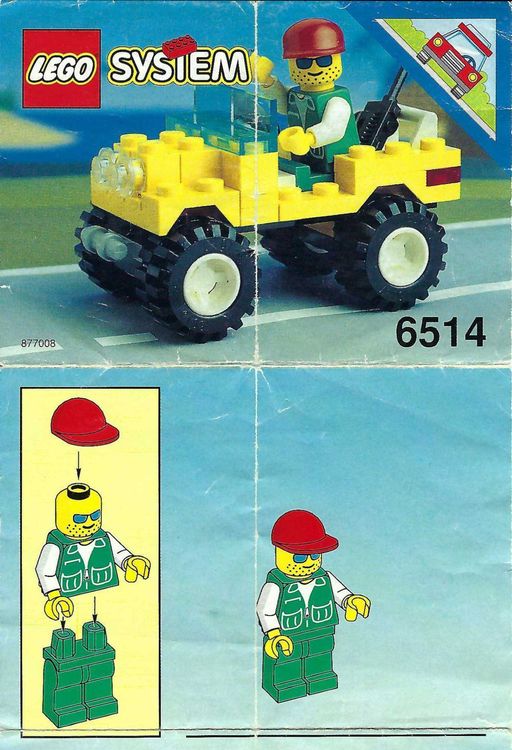 LEGO 6514 Classic Town - Trail Ranger / Jeep (Gebraucht) in Oberhofen ...