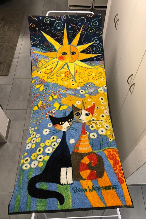 2 Gummi Fussmatten Rosina Wachtmeister, gereinigt (Gebraucht) in Hirzel für CHF 75 – nur ...