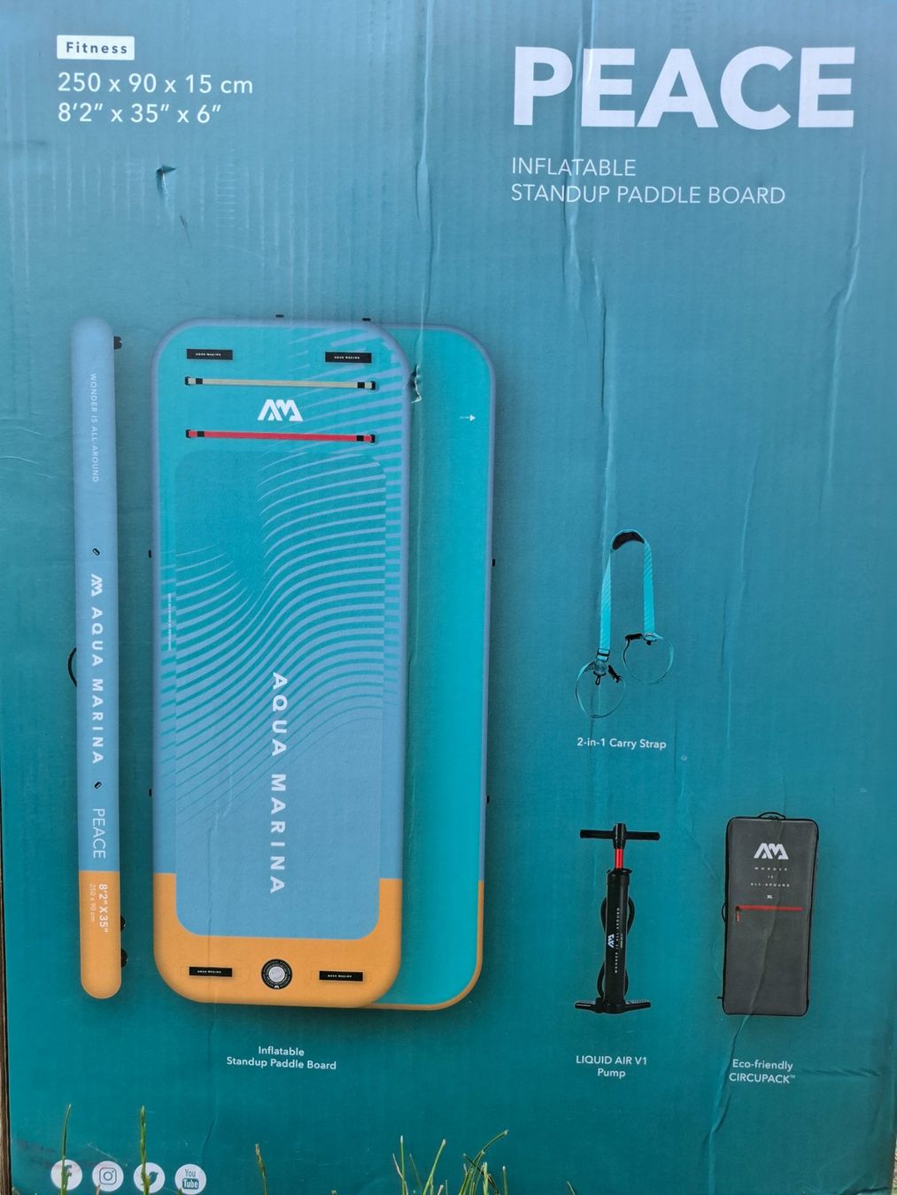 Aqua Marina Peace Yoga-SUP – neu & original verpackt (Neuf avec ...