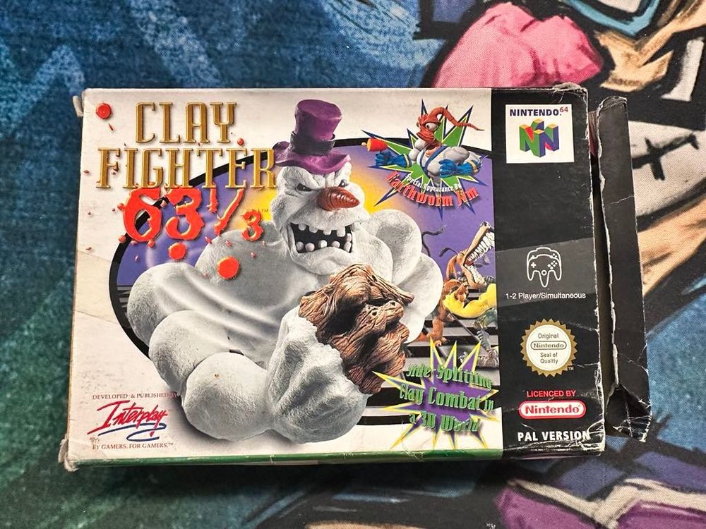 Clay Fighter 63 1/3 Nintendo 64 | Kaufen auf Ricardo