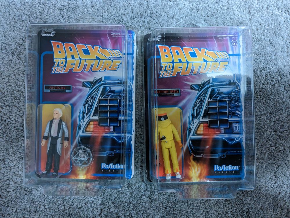 ReAction Back to the Future - Action Figure Full Collection (Neu und ...