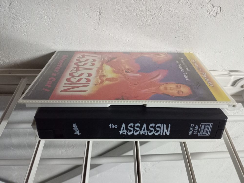 VHS THE ASSASSIN SCREEN POWER VIDEO UNCUT SPLATTER EASTERN (Gebraucht ...