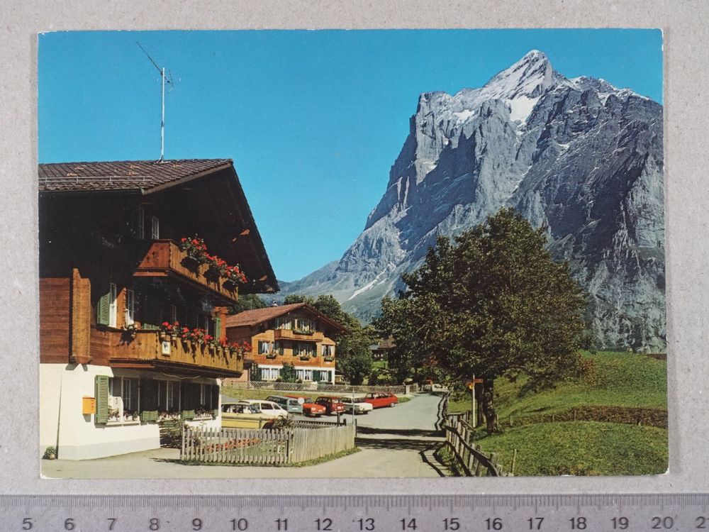 Grindelwald, Terrassenweg, Wetterhorn, 1973 (Gebraucht) in Lenzburg für CHF 2 – mit Lieferung ...