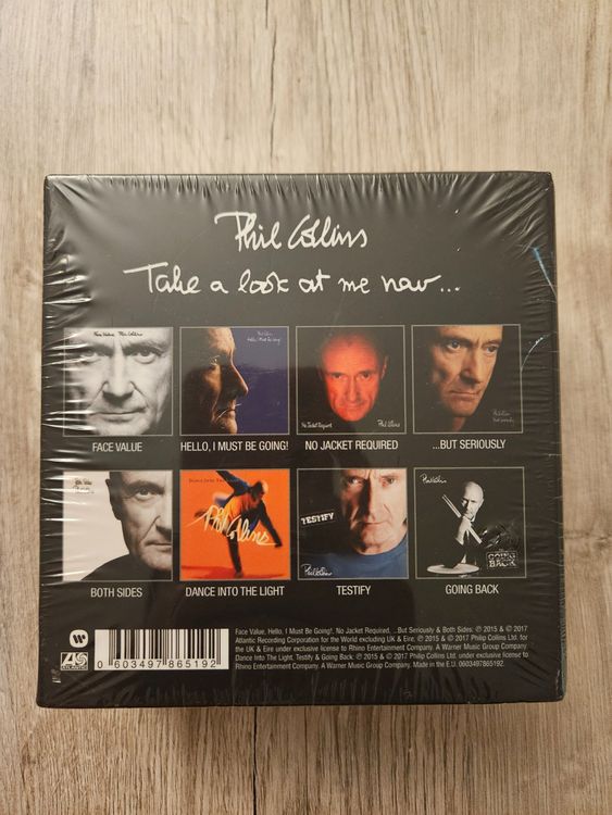 PHIL COLLINS Limited Edition 8CD set (Neu und originalverpackt) in ...