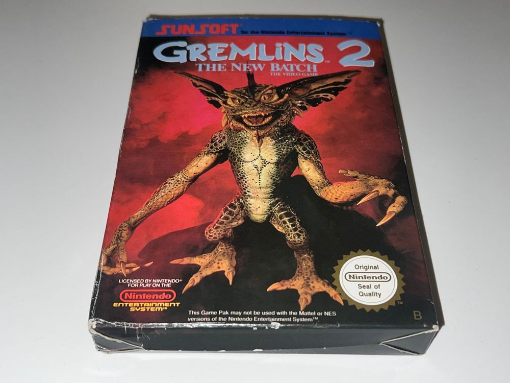 NES Spiel - Gremlins 2: The New Batch (OVP) | Kaufen auf Ricardo