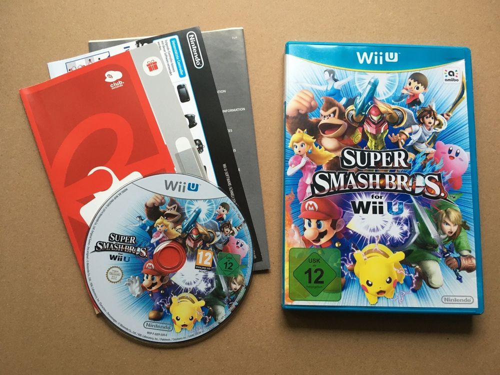 SUPER SMASH BROS für Nintendo Wii-U | Kaufen auf Ricardo