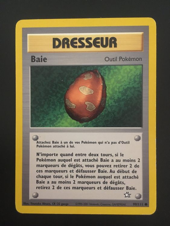 Pokémon Neo Genesis (2001): Baie 99/111 FR | Kaufen auf Ricardo