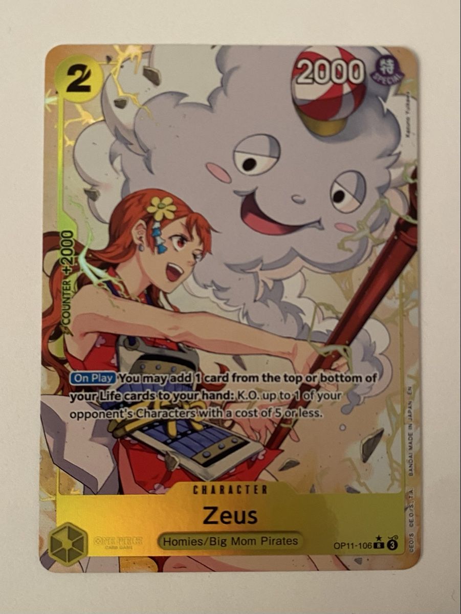 One Piece Zeus OP11-106 - Alt Art! Top Zustand (Neu (gemäss ...