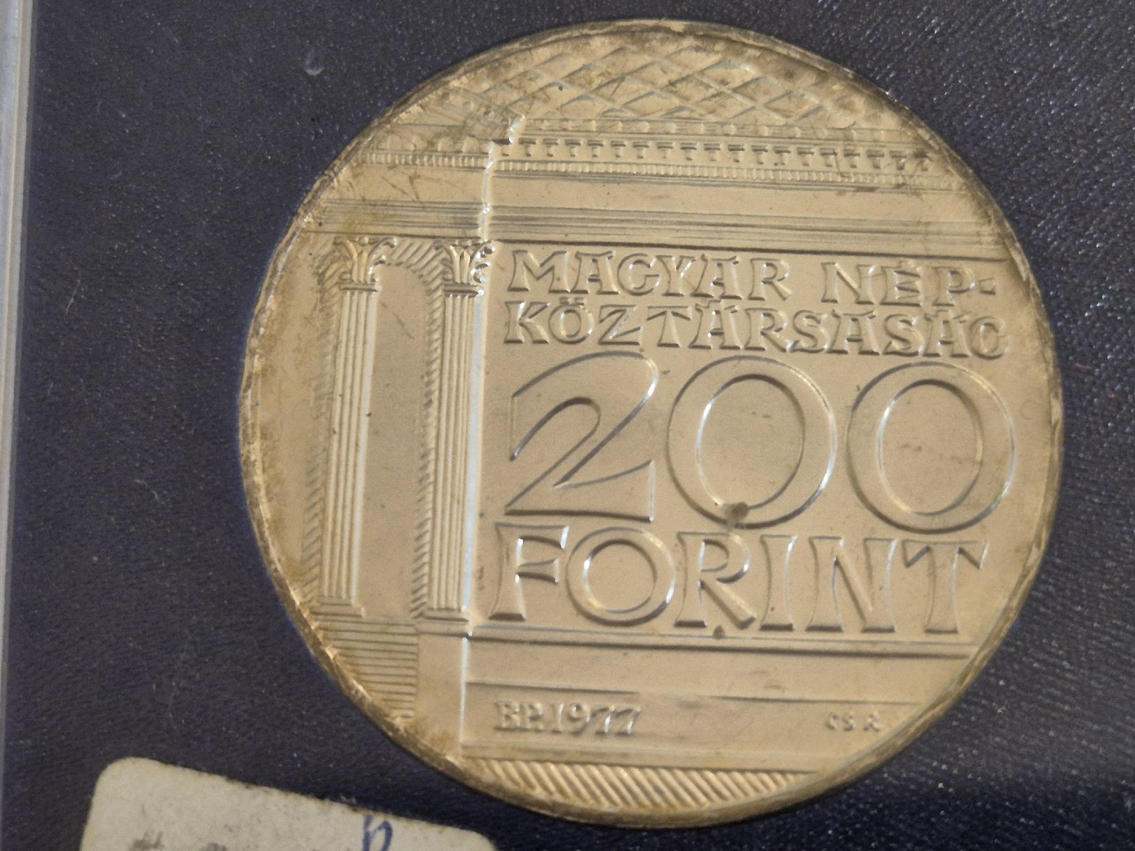 Ungarn 200 Forint Münze 1977 Silber Budapest Sammlerstück (Neu (gemäss ...