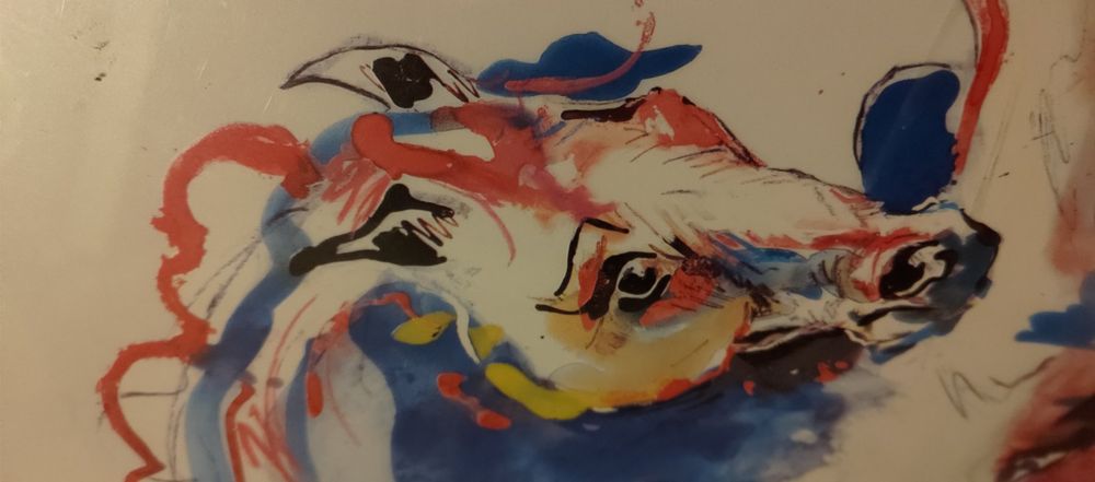 Rolf Knie Bild Pferd Original (Gebraucht) in Unterägeri für CHF 49 – nur Abholung auf Ricardo kaufen