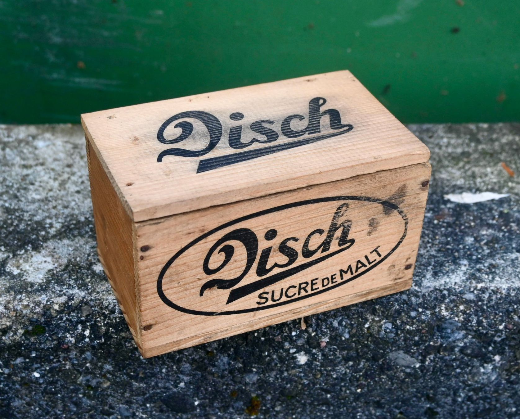 VINTAGE Holzkistchen DISCH Malzzucker-Bonbons „MOCKEN“ b (Gebraucht) in ...