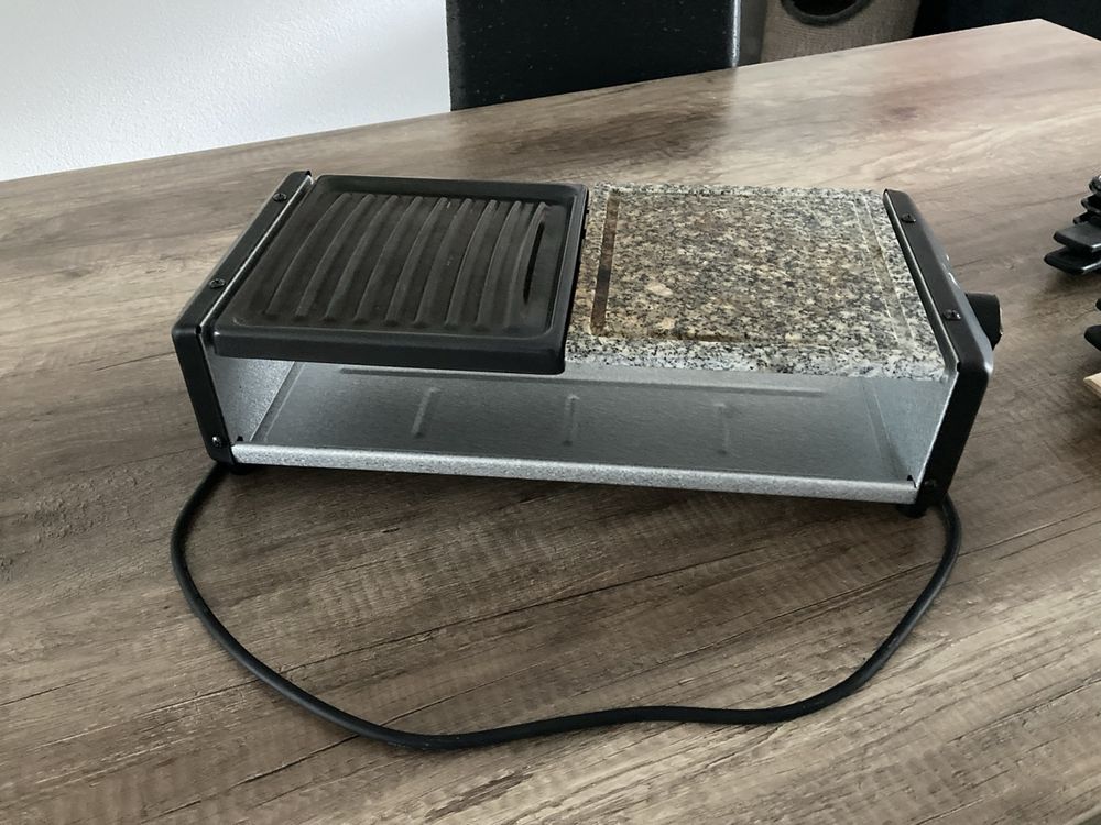 *GRATIS* Raclette-Grill mit heissem Stein für 8 Personen | Kaufen auf Ricardo