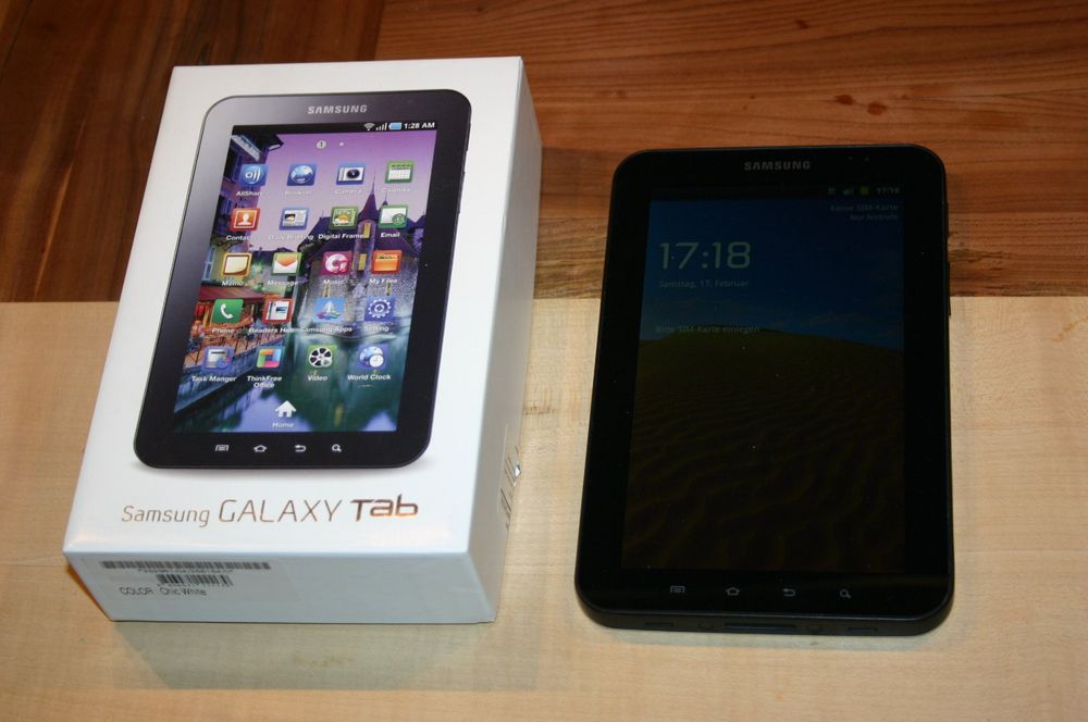 Vintage Tablet Samsung GT-P1000 mit OVP für Steuerungen etc. (Gebraucht ...