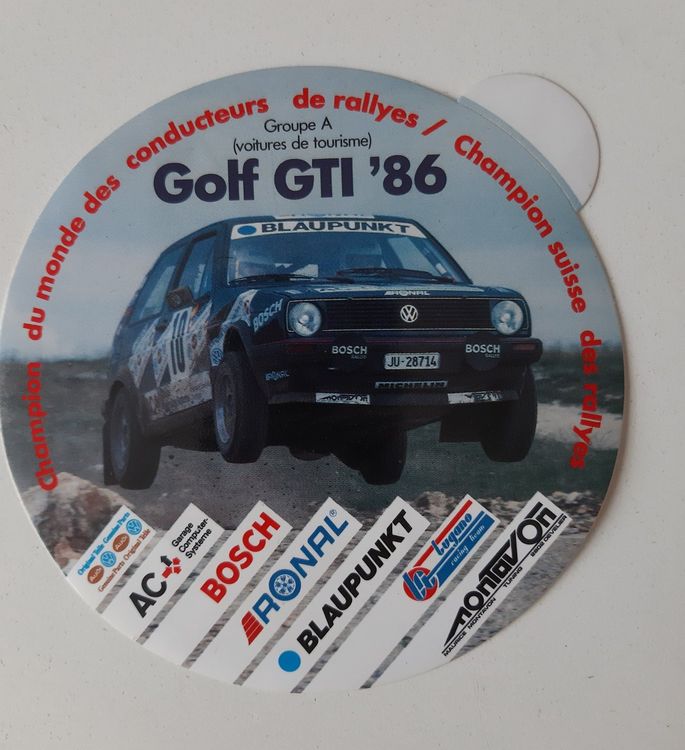Sticker Aufkleber VW Golf GTI 86 | Kaufen auf Ricardo