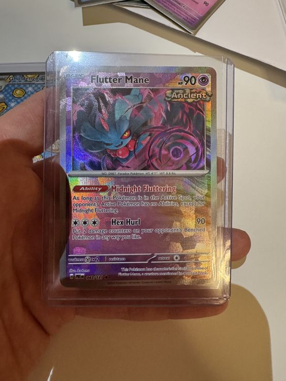 Pokemon Flutter Mane MASTERBALL Prismatic Evolutions | Kaufen auf Ricardo