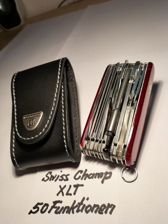 Swiss Champ XLT 50 Funktionen inkl. Original Leder Etui | Kaufen auf ...