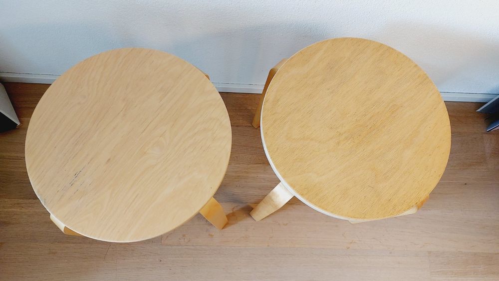 Design Hocker stapelbar (Stil Ikea Frosta Artek Aalto Wegner | Kaufen auf Ricardo