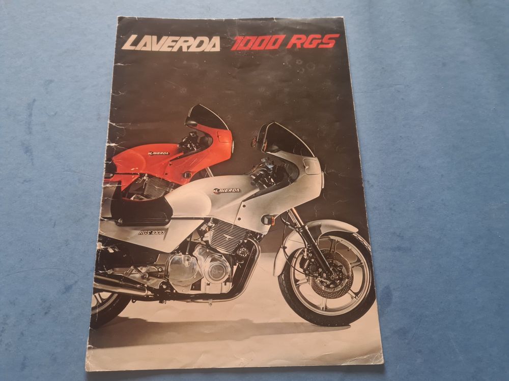 LAVERDA 1000 RGS PROSPEKT OLDTIMER VINTAGE COLLECTION (Gebraucht) in ...