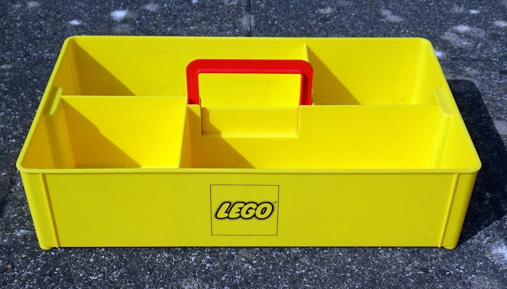LEGO® Storage Bin / Sortierkasten mit LEGO® Logo (gelb) (Gebraucht) in ...