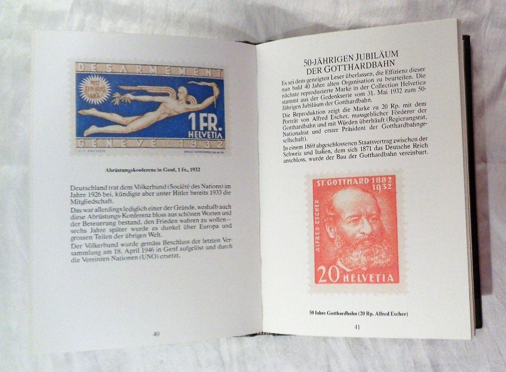 Geschichte der Schweizer Briefmarke / Buch mit Goldschnitt (Gebraucht) in Bellach für CHF 10 ...