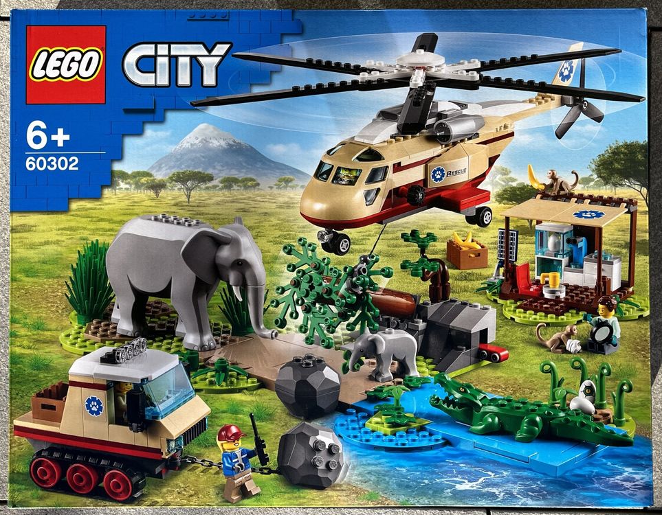 LEGO City 60302 Tierrettungseinsatz Neu (Neu und originalverpackt) in ...
