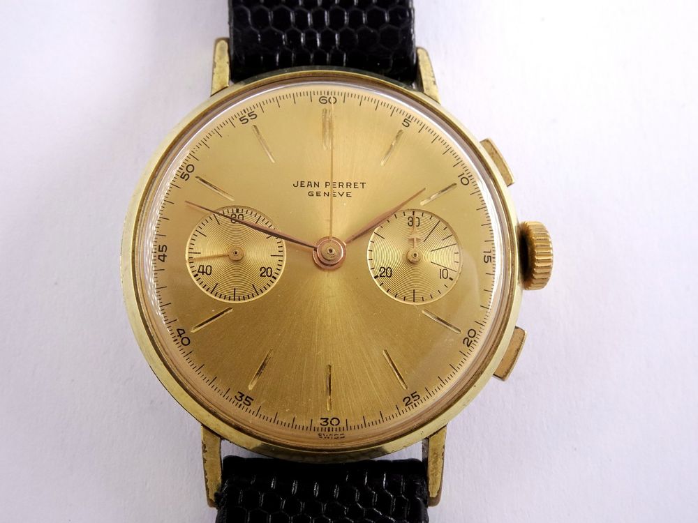 JEAN PERRET GENEVE 1950ER CHRONO HANDAUFZUG LANDERON 248 (Gebraucht) in ...