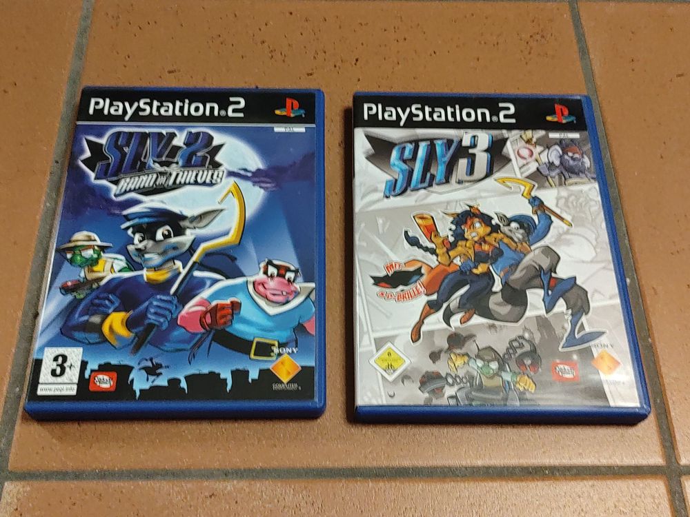 Sly 2 und 3 für PS2 in OVP (Gebraucht) in Steinhausen für CHF 6 – mit ...