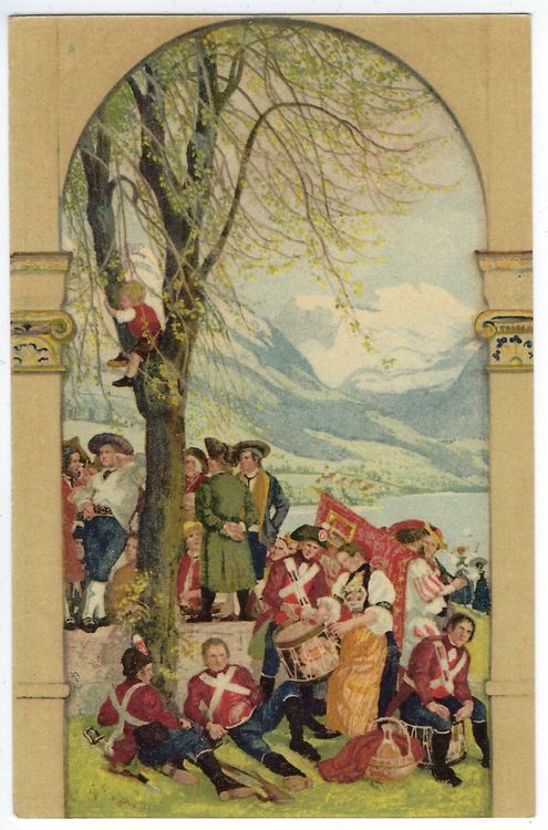 Bundesfeierkarte 1918 Kat-Nr. 24a, gest. 1.VIII.18 | Kaufen auf Ricardo