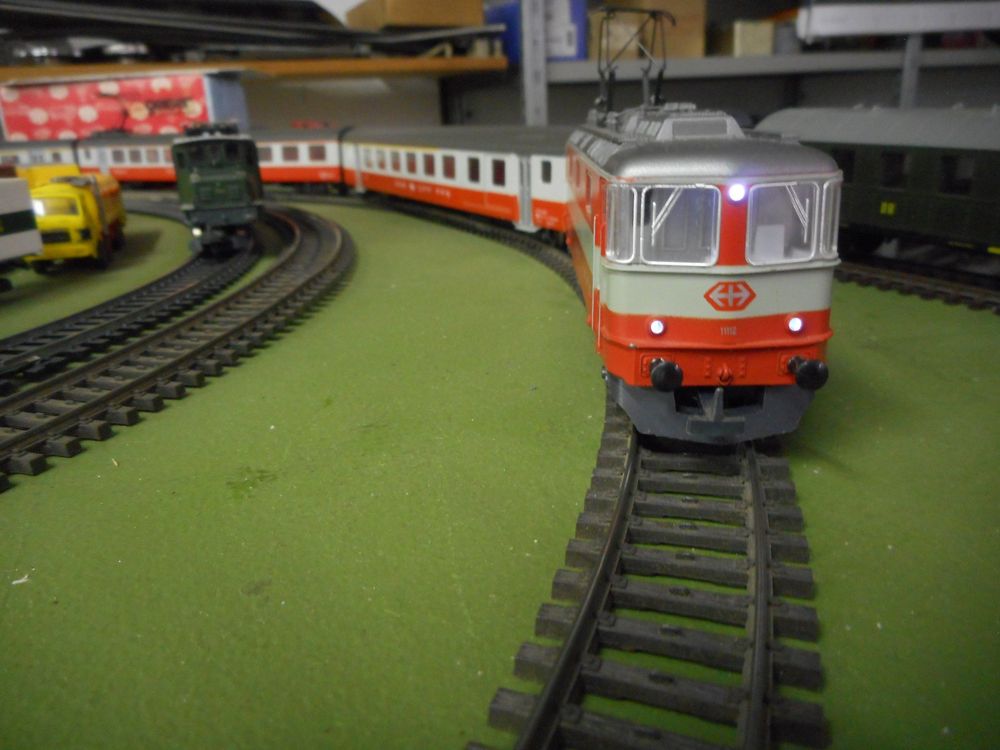Liliput Swiss Express mit Re 4/4 von Lima AC/digital | Kaufen auf Ricardo