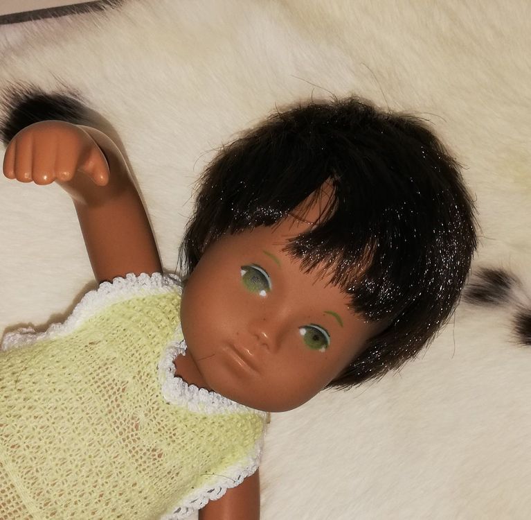 Sasha Morgenthaler Puppe mit grünen Augen | Acheter sur Ricardo