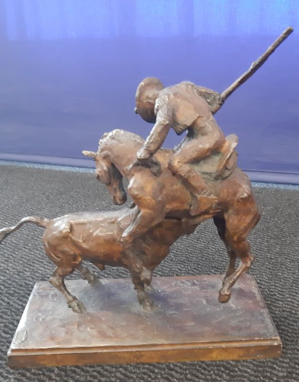 Bronze Figur Arnold Huggler (Gebraucht) in Degersheim für CHF 590 – mit ...