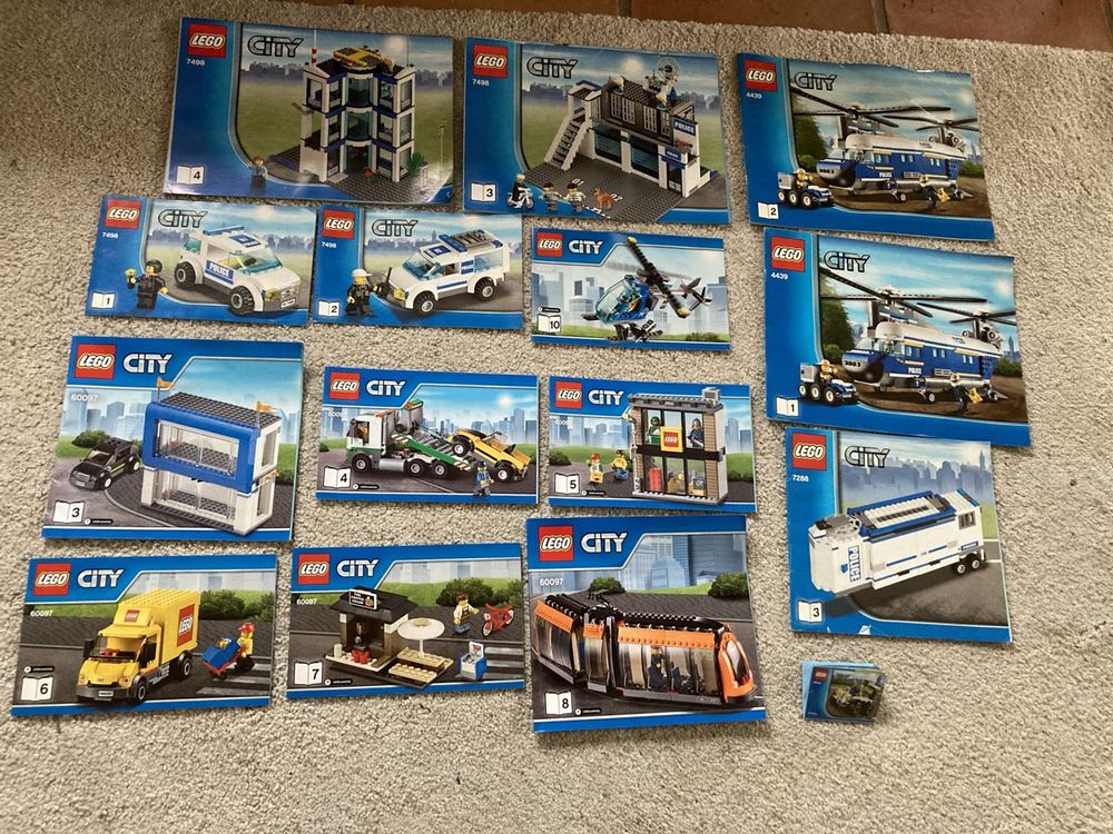 Lego riesiges Paket mit vielen Anleitungen | Kaufen auf Ricardo