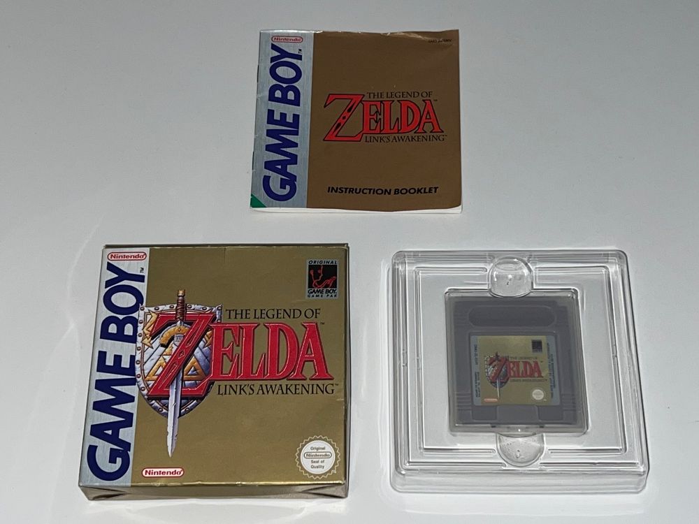 Game Boy (GB) Spiel - Zelda: Link's Awakening (OVP) [EN] (Gebraucht) in ...