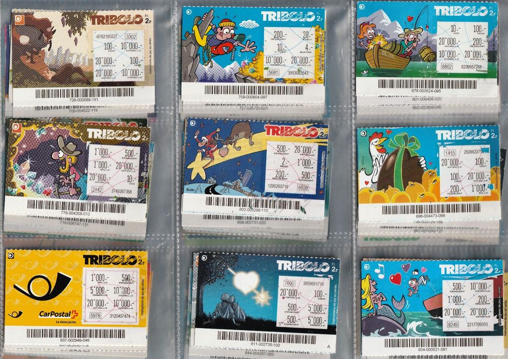 Classeur 111 Tribolo usagés différents pour collectionneur (D'occasion ...