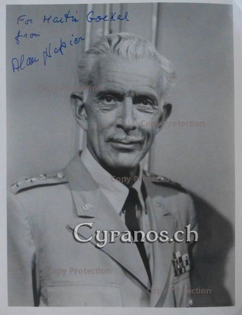 Alan Napier (1903-1988) Schauspieler BATMAN - Autogramm (Gebraucht) in ...